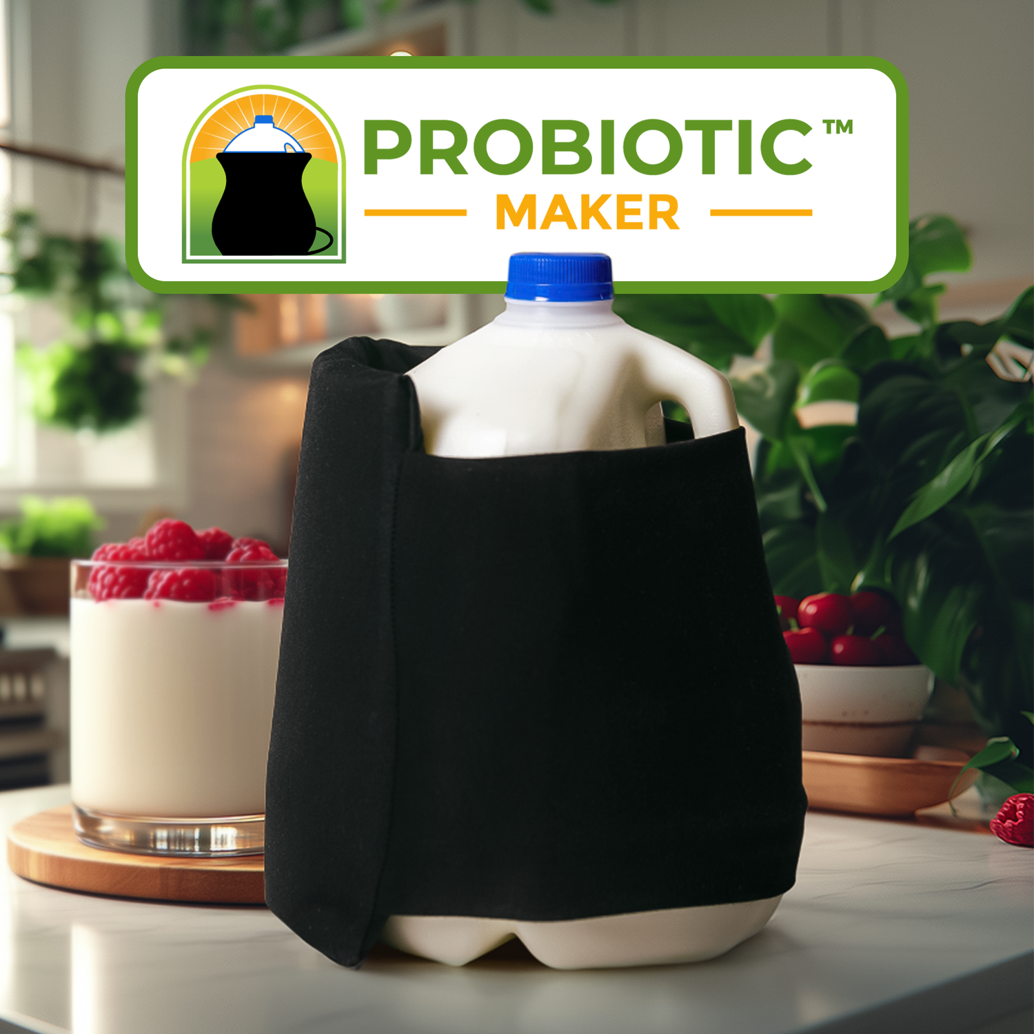 Make the freshest fastest-acting probiotic yogurt/kefir in the bottle ...